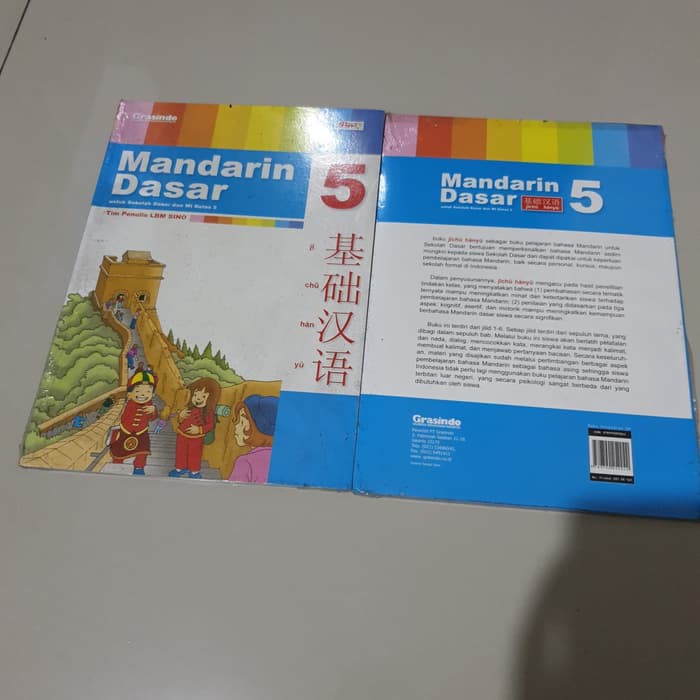 Jual Mandarin dasar 5 untuk sekolah dasar Dan MI kelas 5 grasindo ...