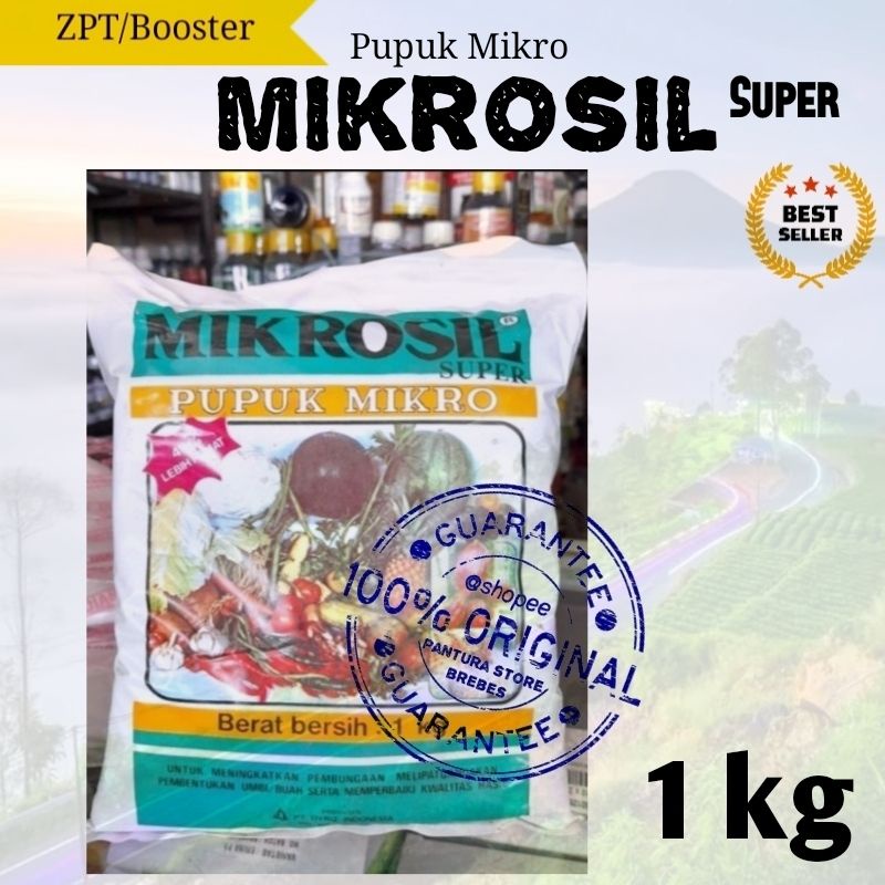 Jual MIKROSIL SUPER - 1 kg (Pupuk) Mikro Lengkap Tanaman | Shopee Indonesia