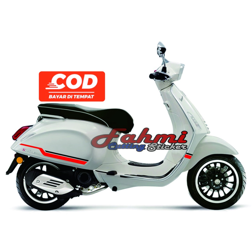 Jual STRIPING VESPA SPRINT LIVERY 2021.>S SUPER SPORT | Shopee Indonesia