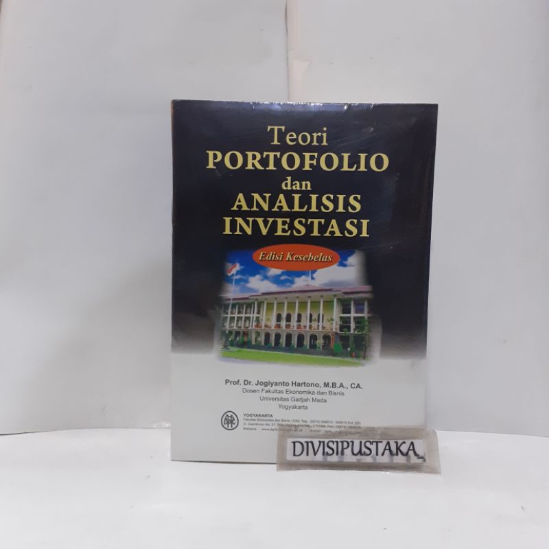 Harga Teori Portofolio DAN Analisis Investasi Jogiyanto Terbaru April ...