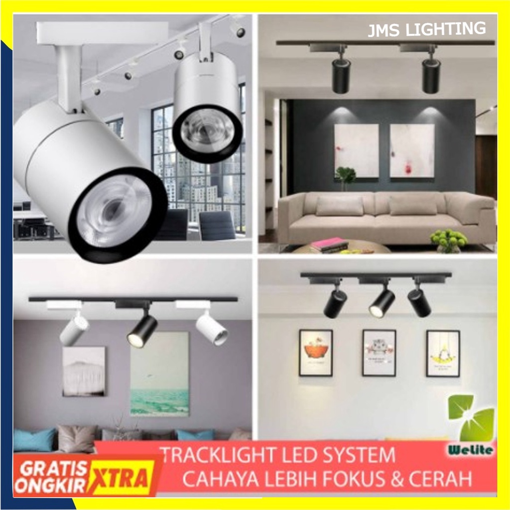 Jual LAMPU SOROT RELL LED SPOTLIGHT PROJECTOR TRACK REL LIGHT SPOT ...