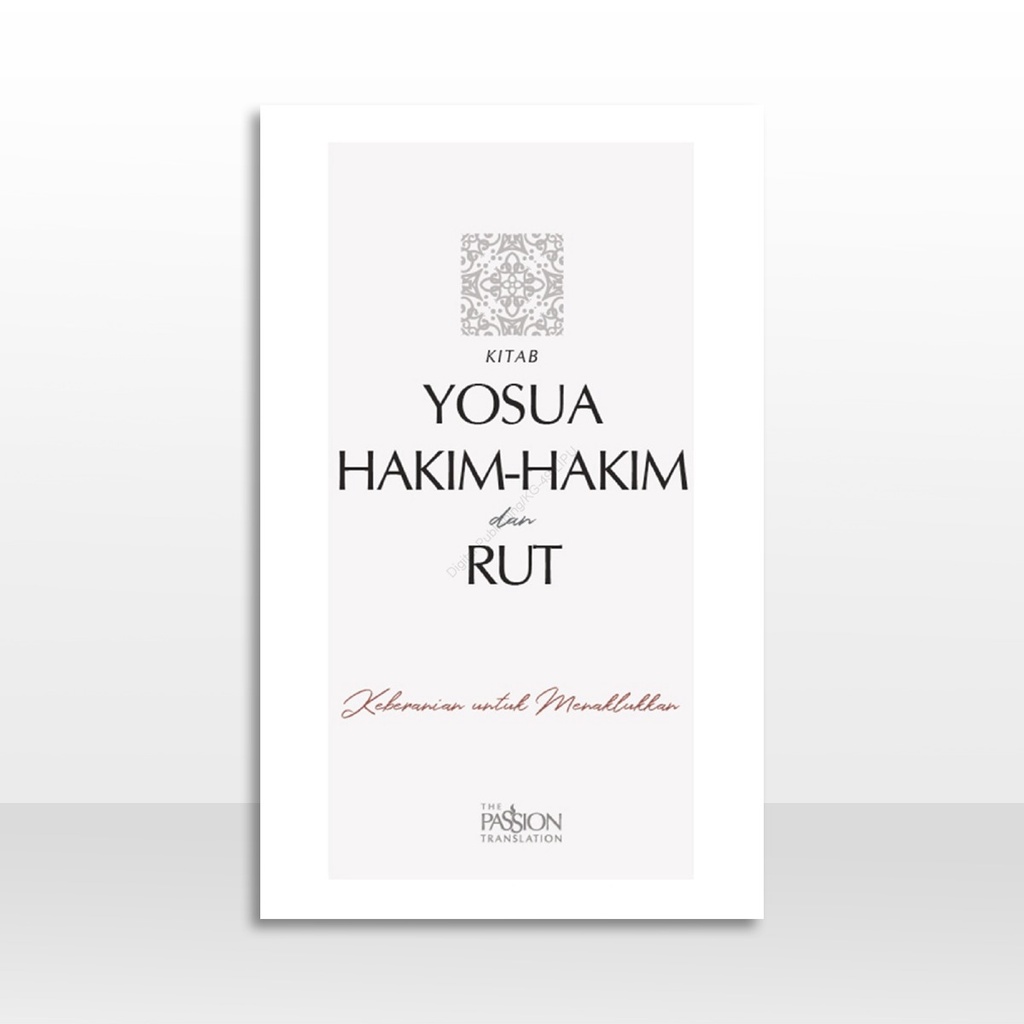 Jual Kitab Yosua Hakim-Hakim dan Rut : Buku Bacaan Rohani Indonesia ...