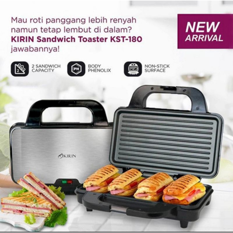 Jual TOASTER KIRIN 180 - PEMANGGANG ROTI KIRIN - TOSTER KIRIN ...
