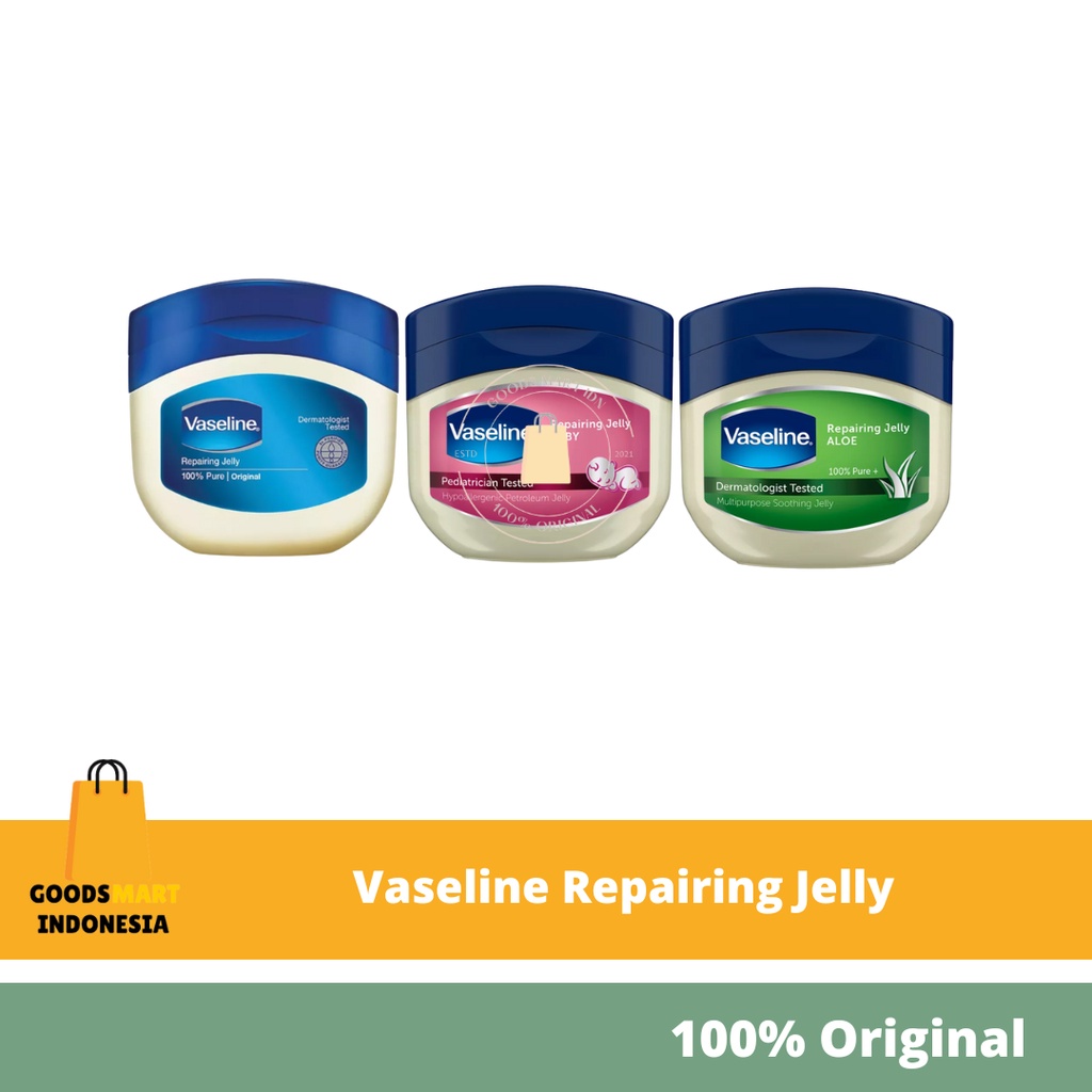Jual Vaseline Repairing Jelly 50ml 100ml | Shopee Indonesia