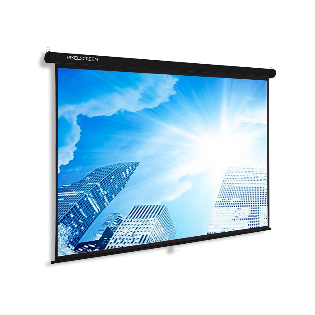 Layar Projector / Manual Screen Wall 96 1:1 244x244 cm | Shopee Indonesia