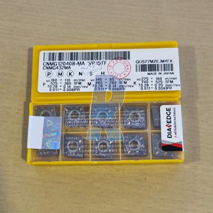 Jual INSERT CNMG 120408 MA VP15TF MITSUBISHI ORIGINAL | Shopee Indonesia