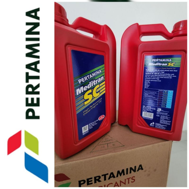 Jual OIL / OLI MOBIL DIESEL PERTAMINA MESRAN MEDITRAN BER SNI SC 5 ...