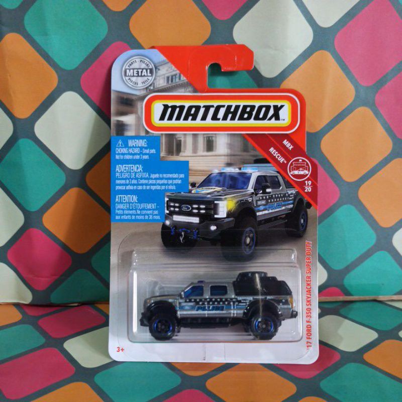 Jual Matchbox 17 Ford F-350 Skyjacker Super Duty | Shopee Indonesia