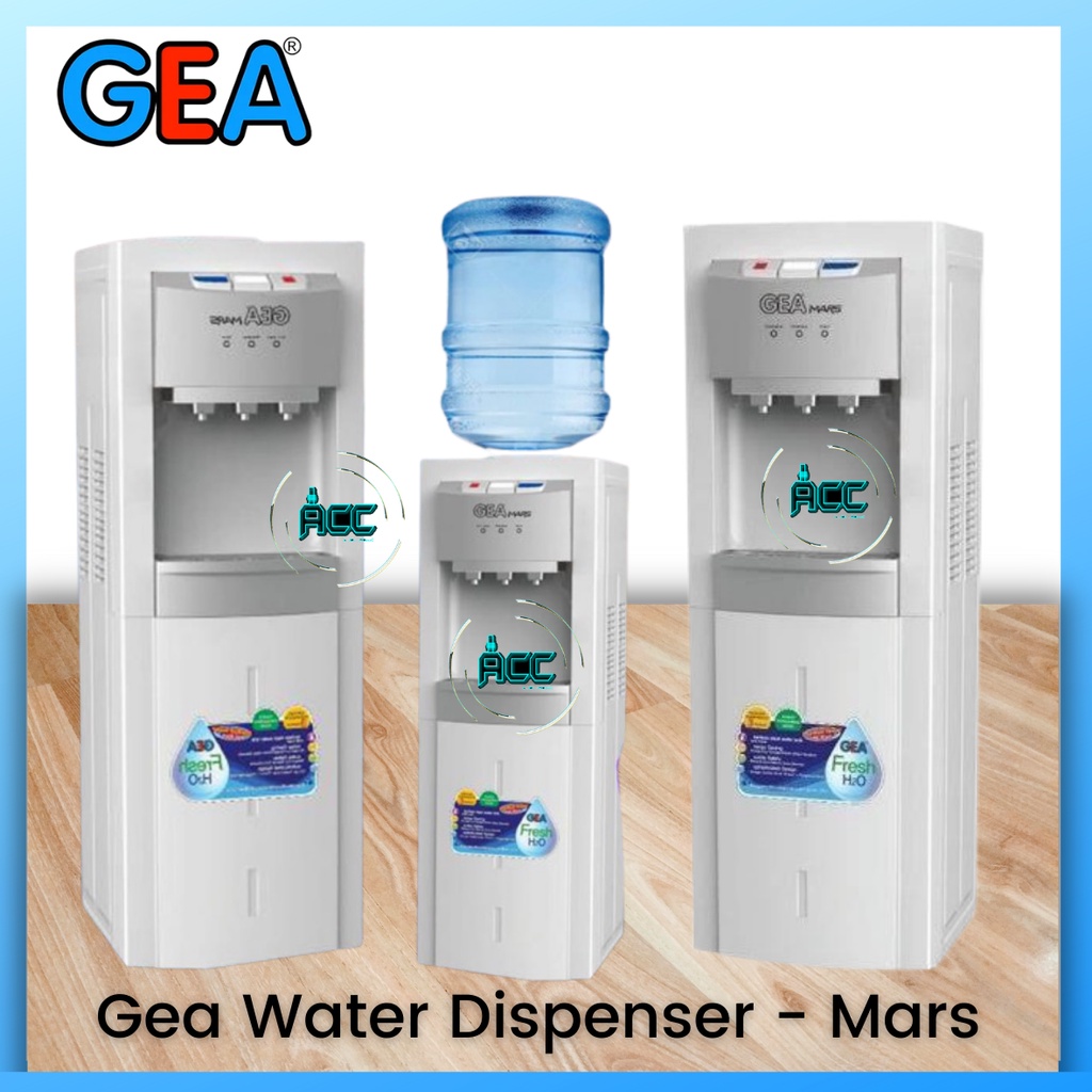 Jual GEA DISPENSER GALON ATAS - MARS Kompressor Indonesia|Shopee Indonesia