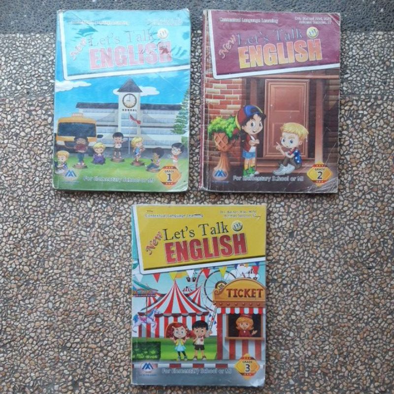 Jual New Lets Let's Talk English Sd kelas 1.2.3.4.5.6 Mitra Abadi. Baru dan Bekas. Original ...