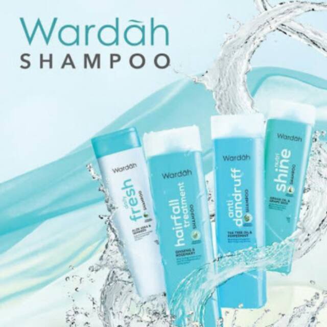Jual Wardah Shampoo 170ml All Varian Daily Fresh Nutri Shine Anti ...