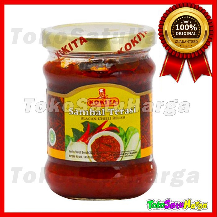 Jual Kokita Sambal Terasi 200 gr Belacan Chilli Relish Cabai Sambel ...