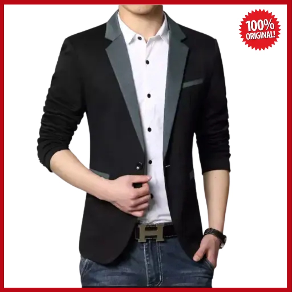 Jual JAS BLAZER PRIA / JAS PRIA SLIMFIT / JAS FORMAL PRIA | Shopee ...