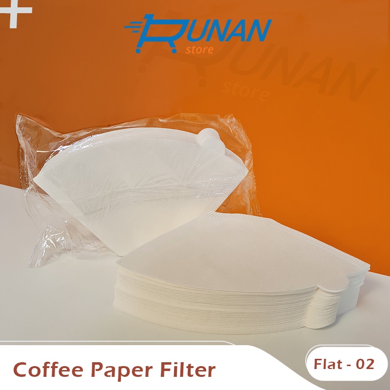 Jual Coffee Filter Flat Bottom 02 Paper Filter Kopi Saringan Kertas ...