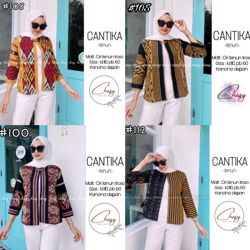 Jual Cardy tenun outer etnik blazer tenun | Shopee Indonesia