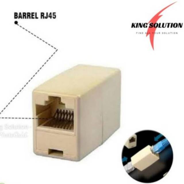 Jual Barel RJ 45 / Barel RJ45 / Sambungan RJ45 | Shopee Indonesia