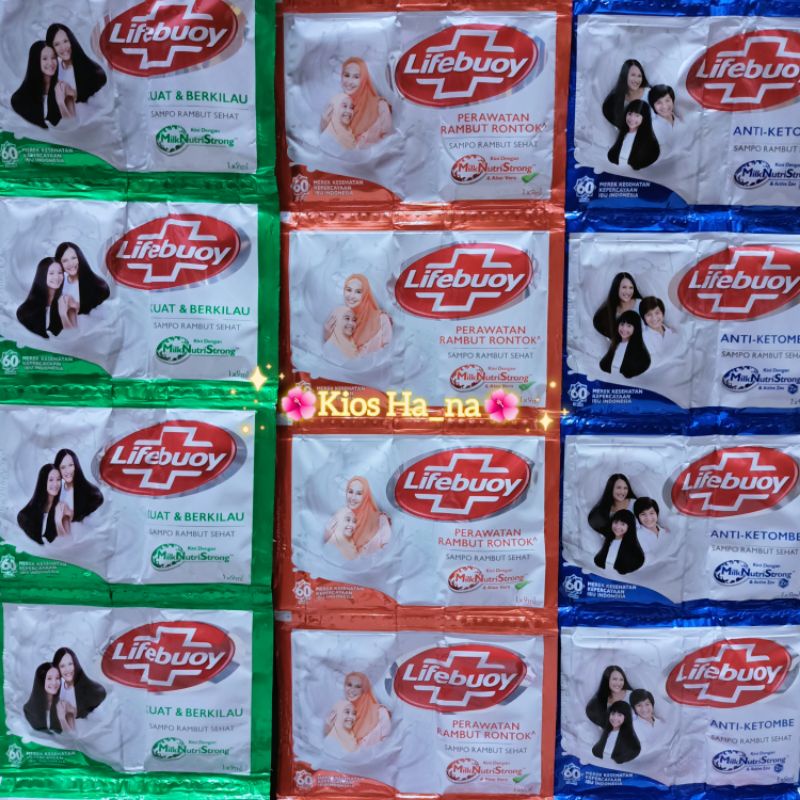Jual LIFEBUOY SHAMPO SACHET RENCENG (12 SACHET) | Shopee Indonesia