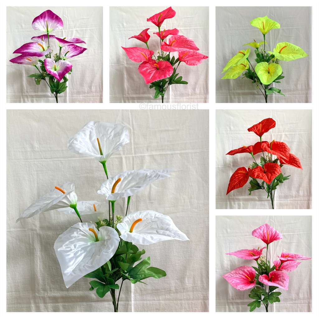 Jual Bunga cala lily B k7 artificial | Shopee Indonesia