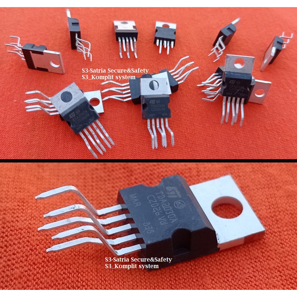 Jual Mosfet TDA2030A Transistor TDA 2030 A IC TDA2030 TR TDA 2030A ST