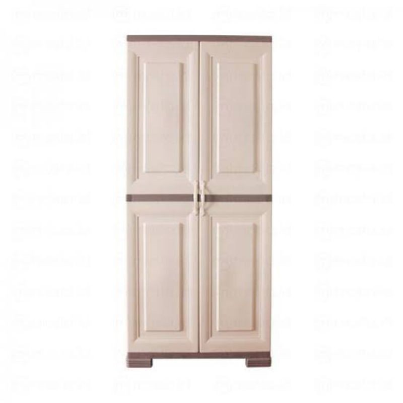 Jual LEMARI PAKAIAN 2 PINTU OLYMPLAST / OMC ST 1+ LACI | Shopee Indonesia