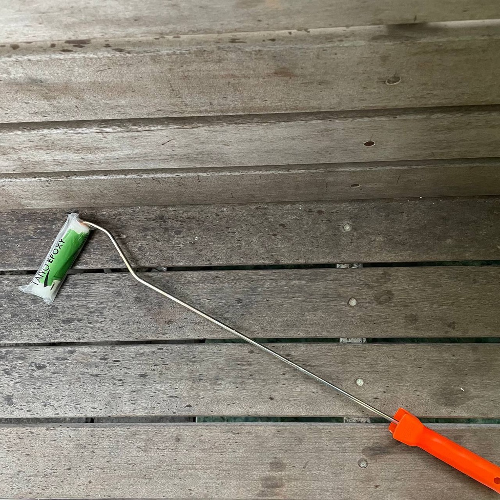 Jual KUAS ROLL KECIL KAPAL 4" GAGANG PANJANG PAINT ROLLER ROL CAT ...