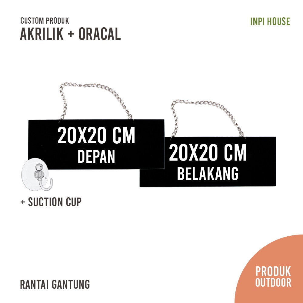 Jual Custom Signage - custom design sendiri - Request Papan Penanda ...