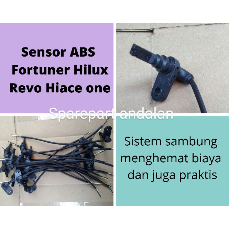 Jual sensor ABS Fortuner vrz srz hilux Revo Hiace original ( sytem sambung ) Indonesia|Shopee ...