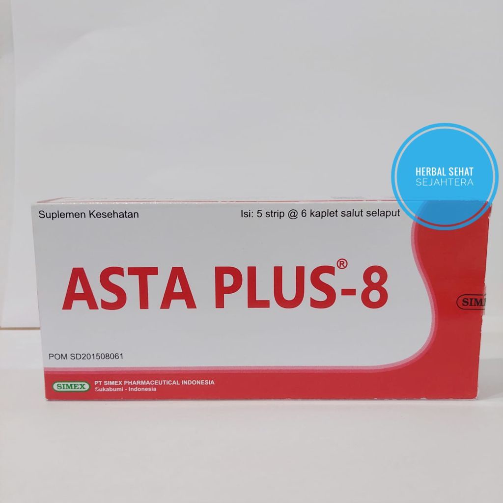 Jual ASTA PLUS 8 Asta plus 8 asta plus 8 Kaplet- Daya Tahan Tubuh ...