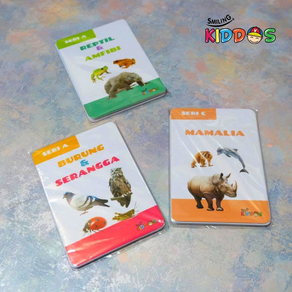 Jual SK FLASHCARD - Flash Card Anak Tema Binatang / Hewan | Shopee ...
