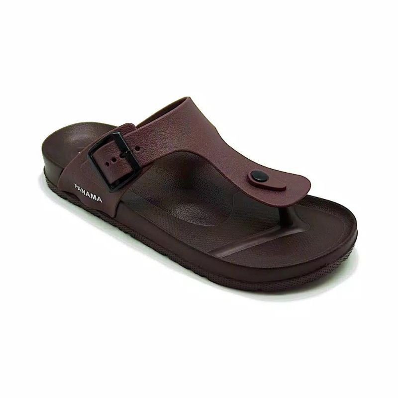 Jual PANAMA Sandal Torso-X TX03 Brown Sandal Jepit Cowok Sendal Karet ...