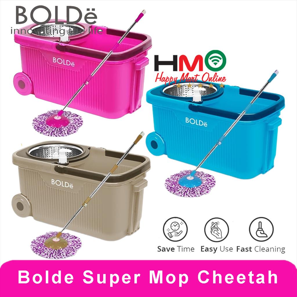 Jual Bolde Super Mop Cheetah Alat Pel Putar Roda Saringan Bisa Diangkat ...