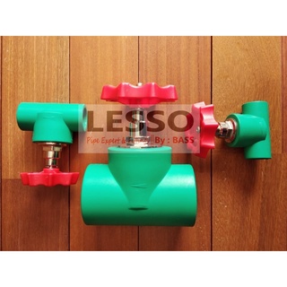 Jual Stop Valve PPR Lesso 1-1/2" inch Gate Valve Stop Kran Fitting Pipa PPR | Shopee Indonesia