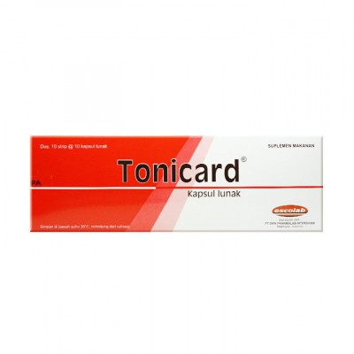 Jual Tonicard Antioksidan (1 strip isi 10 kapsul) | Shopee Indonesia