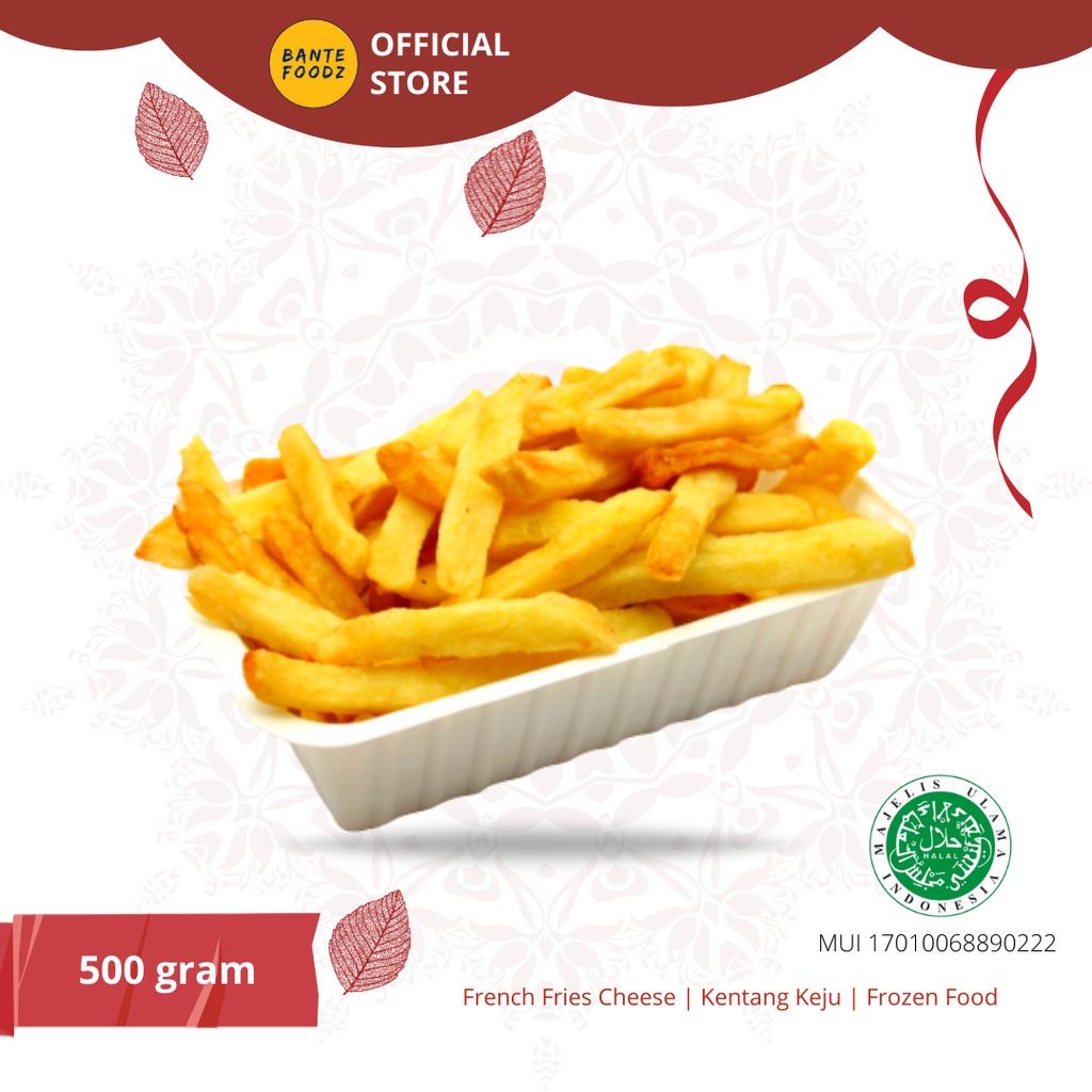 Jual Kentang Goreng Keju / French Fries Cheese / Butter Coated Frozen ...