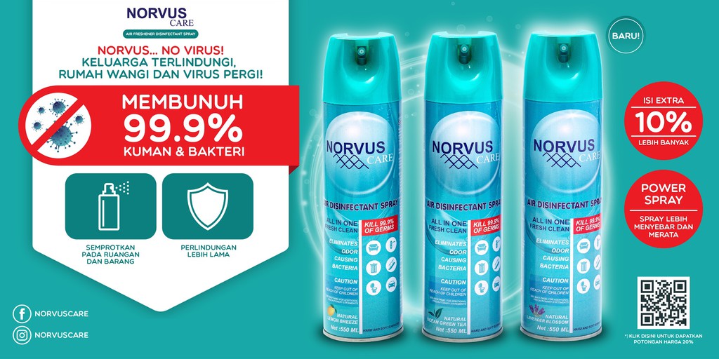 Toko Online Norvus Indonesia Official Shop | Shopee Indonesia