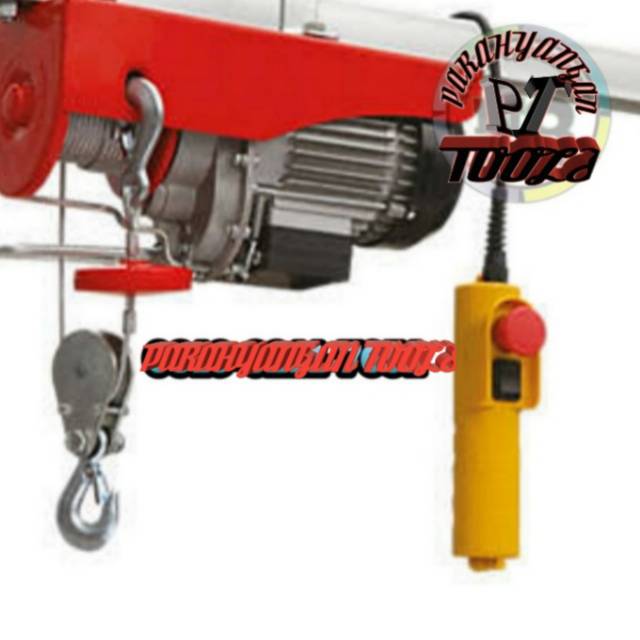 Jual Mini hoist electric 300kg x 12 meter Merk WeKa (OPT) - Electrik ...