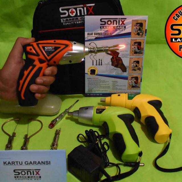 Jual Alat Khitan Sonix Cautter Laser SONIX/Merah Type 2 Posisi Handle ...