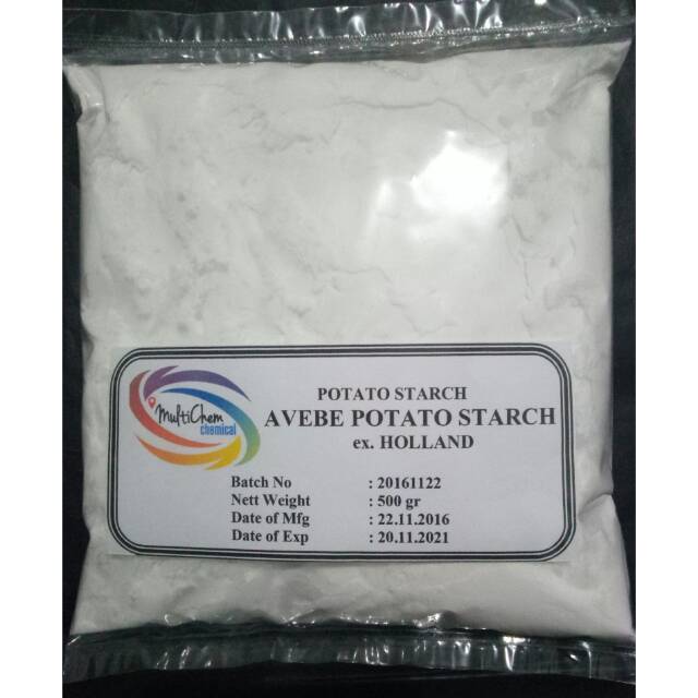 AVEBE POTATO STARCH ex. HOLLAND. PATI KENTANG FOOD GRADE. 500gr ...