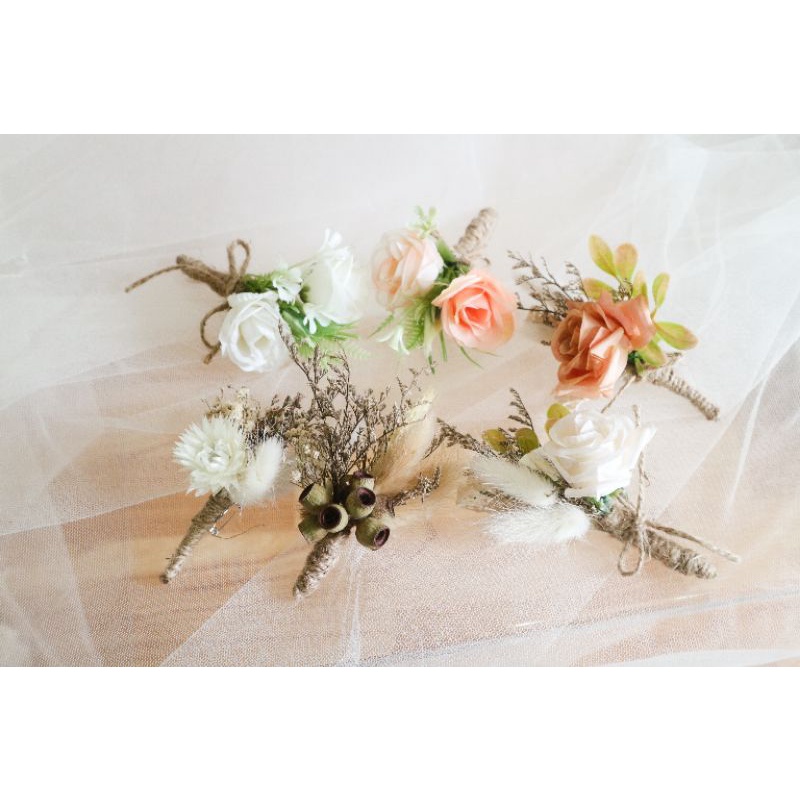 Jual Corsage Korsase Bunga Jas Bunga Dada Pin Bros Penanda Panitia ...