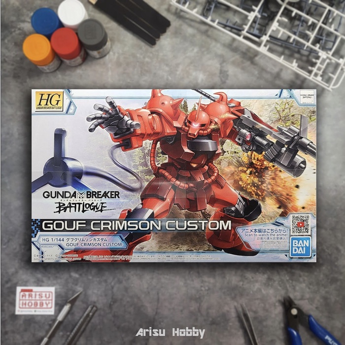 Jual HG Gundam Gouf Crimson Custom 1/144 Bandai Breaker Battlogue ...