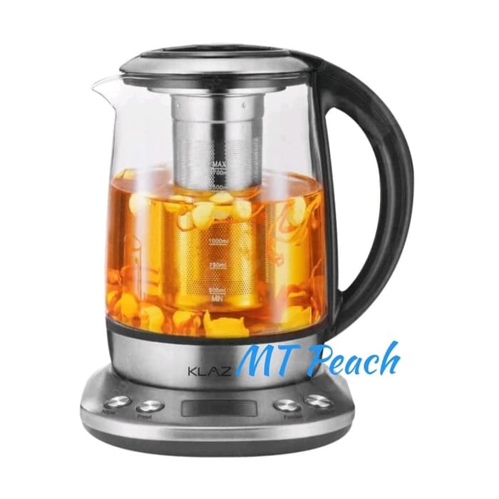 Jual mch1718 KLAZ TEKO LISTRIK PEMBUAT TEH KACA 1.7L 1000W GLASS TEA ...