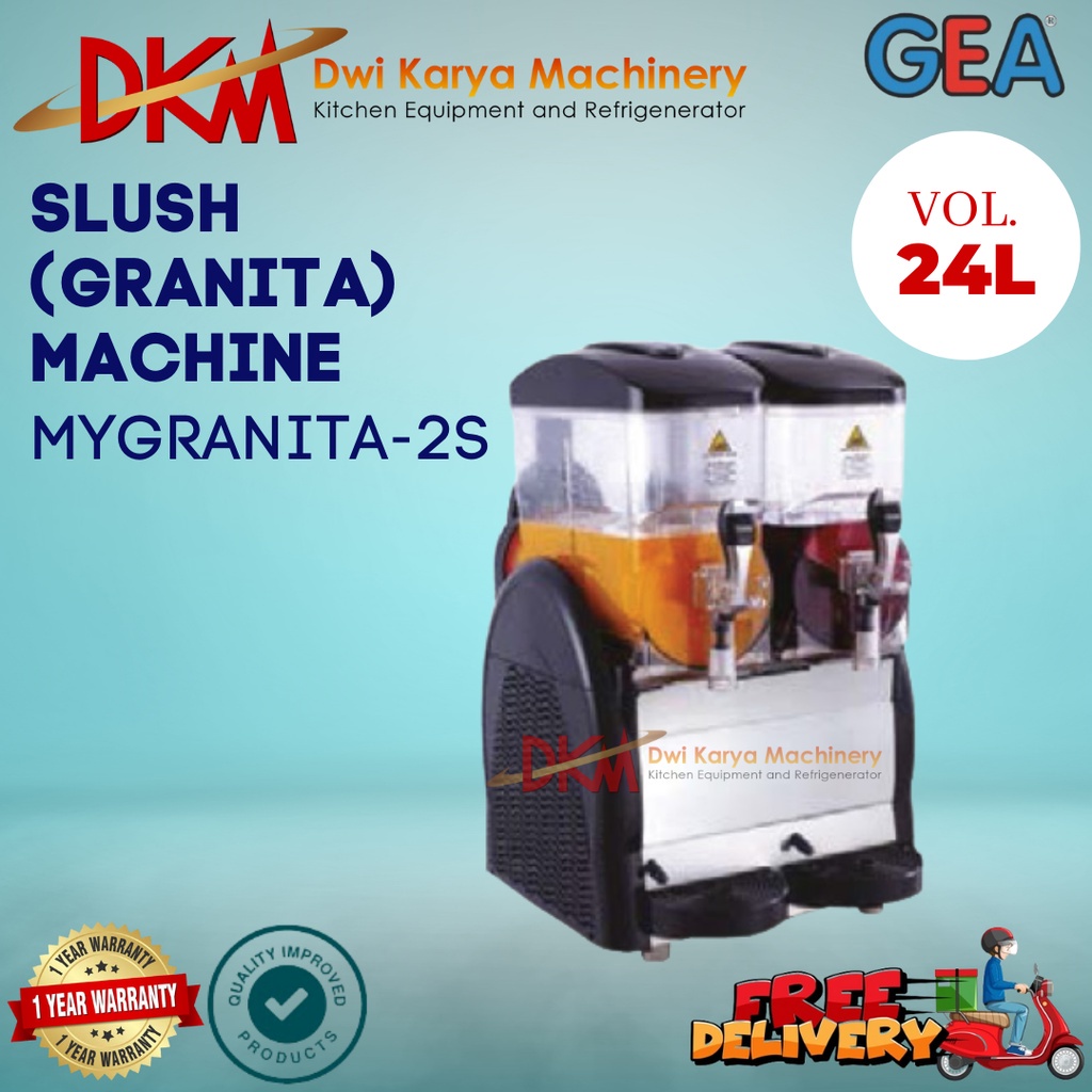 Jual Mesin Pembuat Es Salju / Slush Granita Machine Gea Mygranita-2S | Shopee Indonesia