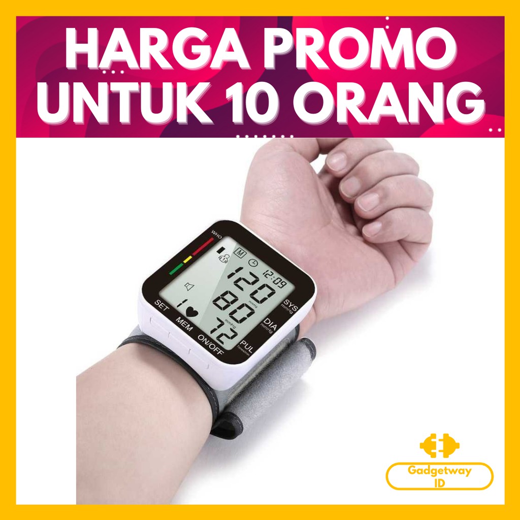 Jual Tensimeter Digital Lengan Alat Cek Tensi Pengukur Tekanan Darah ...