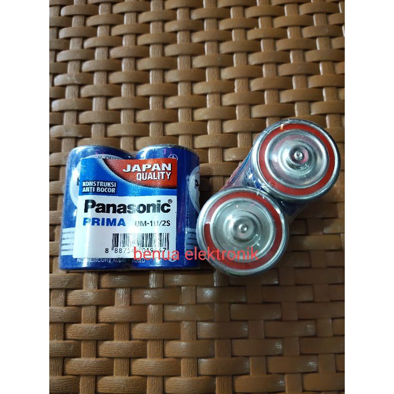 Jual Promo PER BIJI Batu Baterai Besar D Panasonic Prima Baterai Jumbo ...