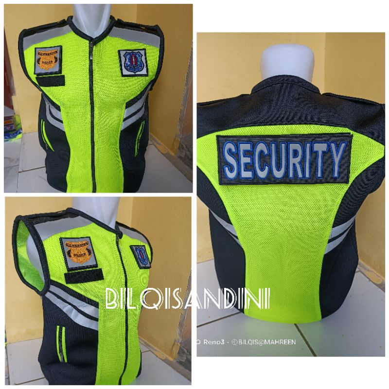 Jual rompi security/rompi satpam/rompi security tebal | Shopee Indonesia