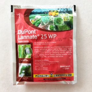 Jual Insektisida Dupont Lannate 25WP 15gram, lannete 25wp obat racun ...