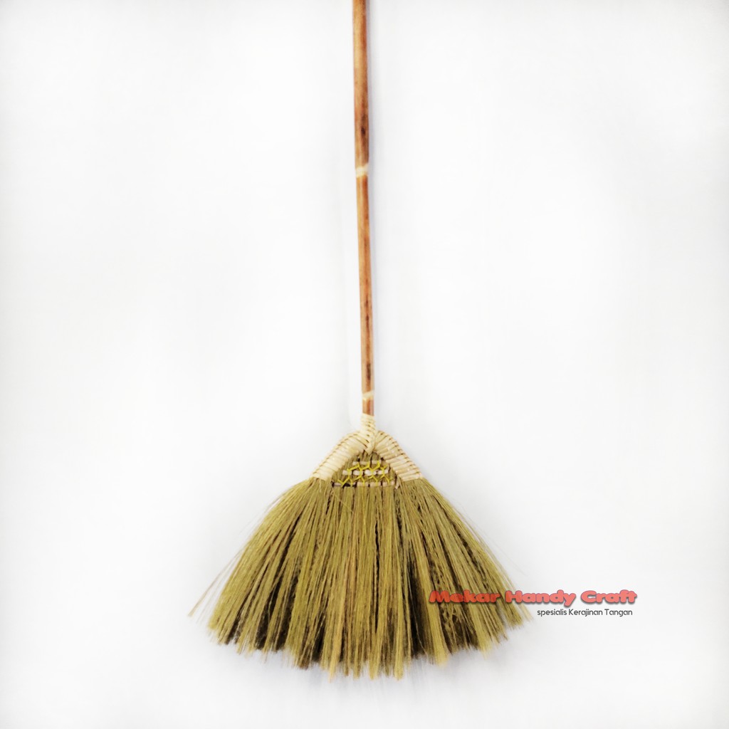 Jual SAPU LANTAI ROTAN GAGANG BUNGA BAMBU GUNUNG WARNA | Shopee Indonesia