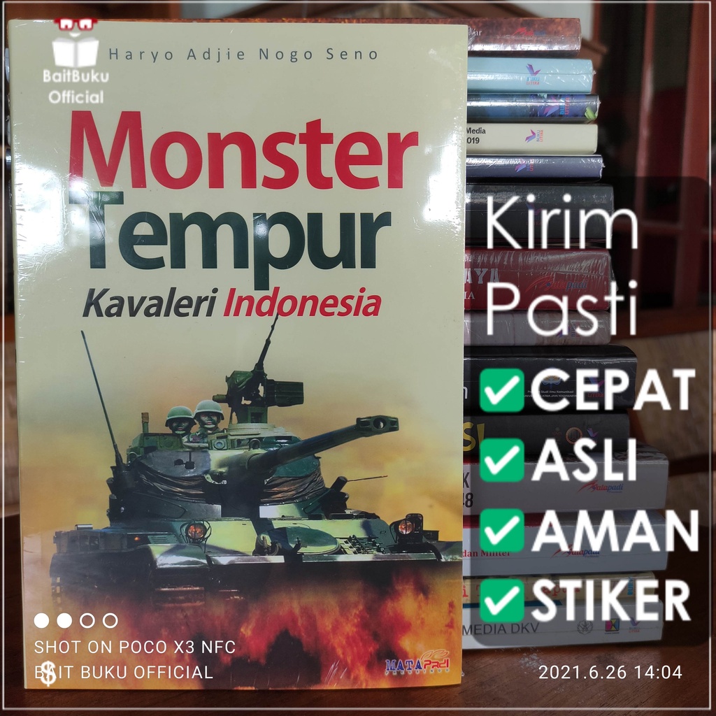 Jual Monster Tempur Kavaleri Indonesia buku asli | Shopee Indonesia