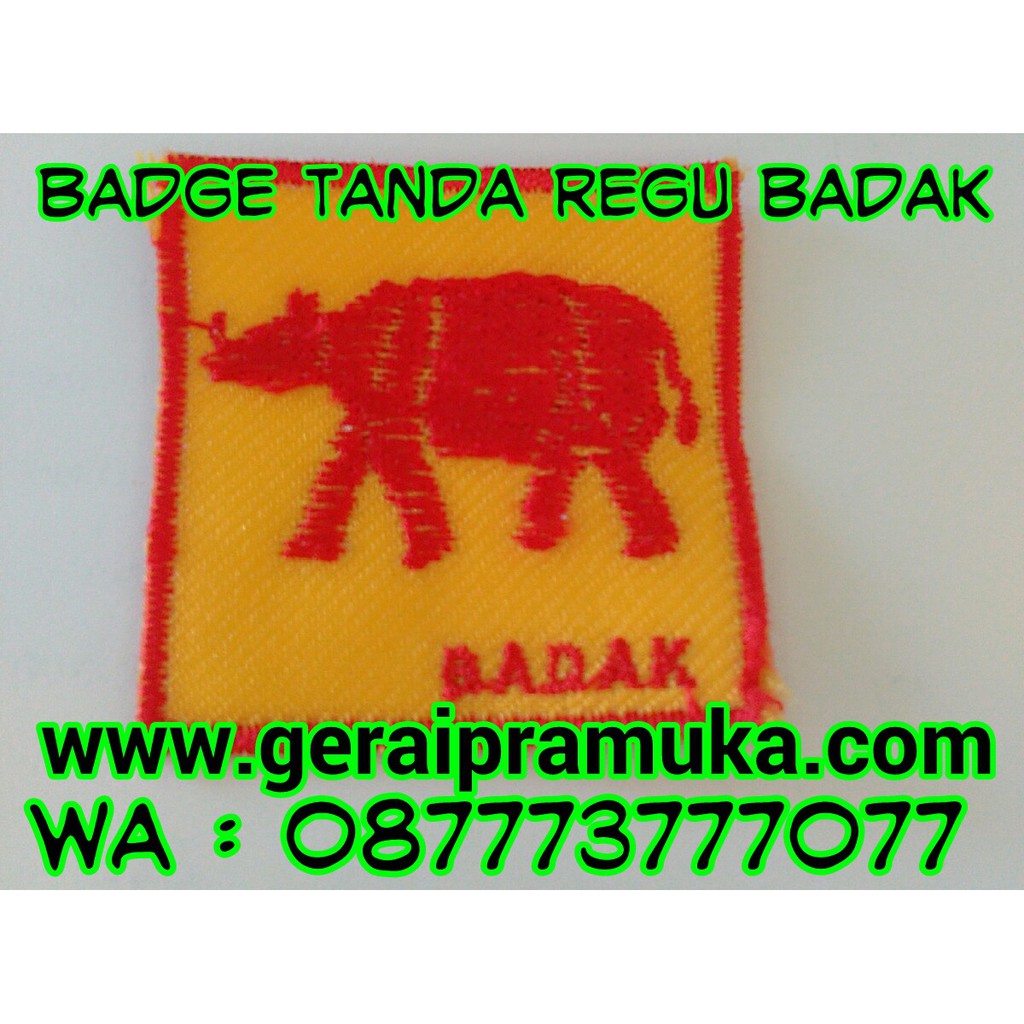 Jual Badge Tanda Regu Badak | Shopee Indonesia