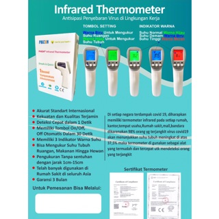 Jual Phicon Infrared thermometer Indonesia|Shopee Indonesia